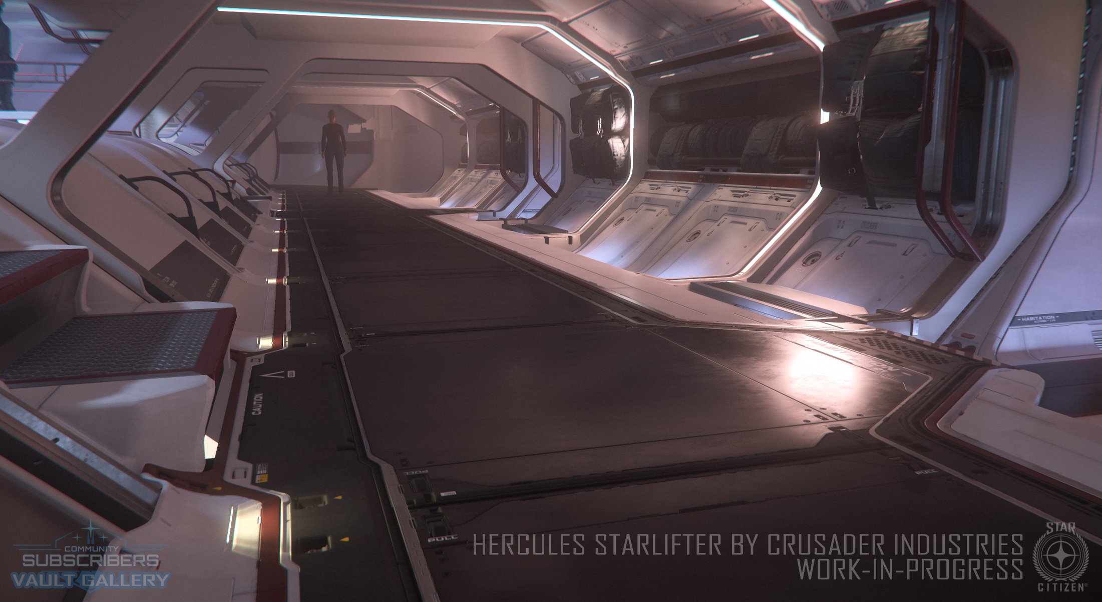 Crusader Industries Hercules StarLifter Interior First Looks - The Lone ...