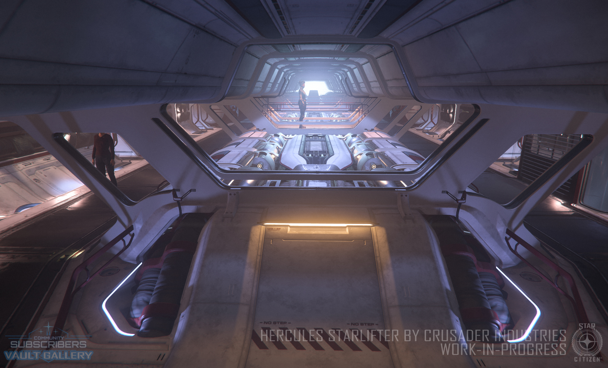 Crusader Industries Hercules StarLifter Interior First Looks - The Lone ...